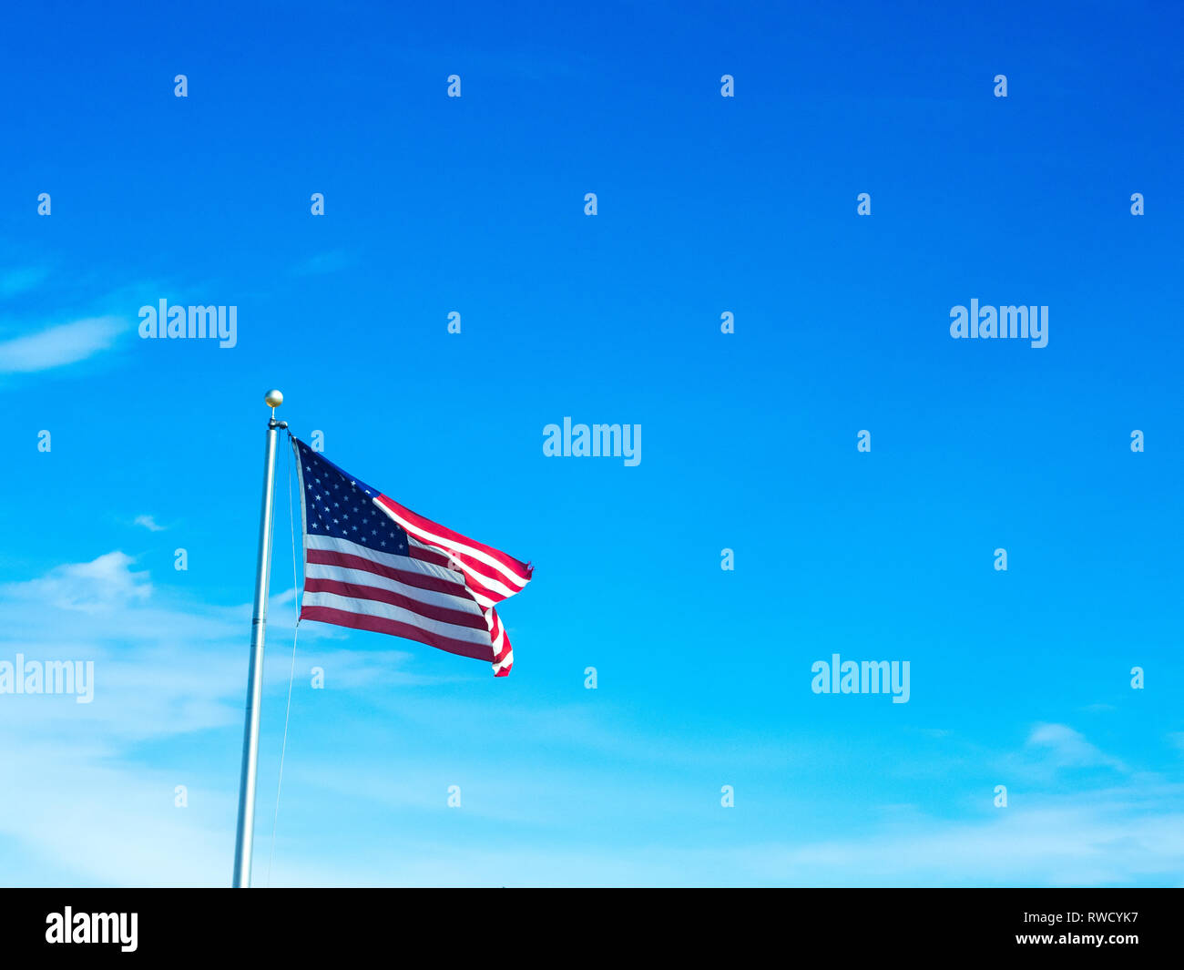 American flag wallpaper hi-res stock photography and images - Alamy