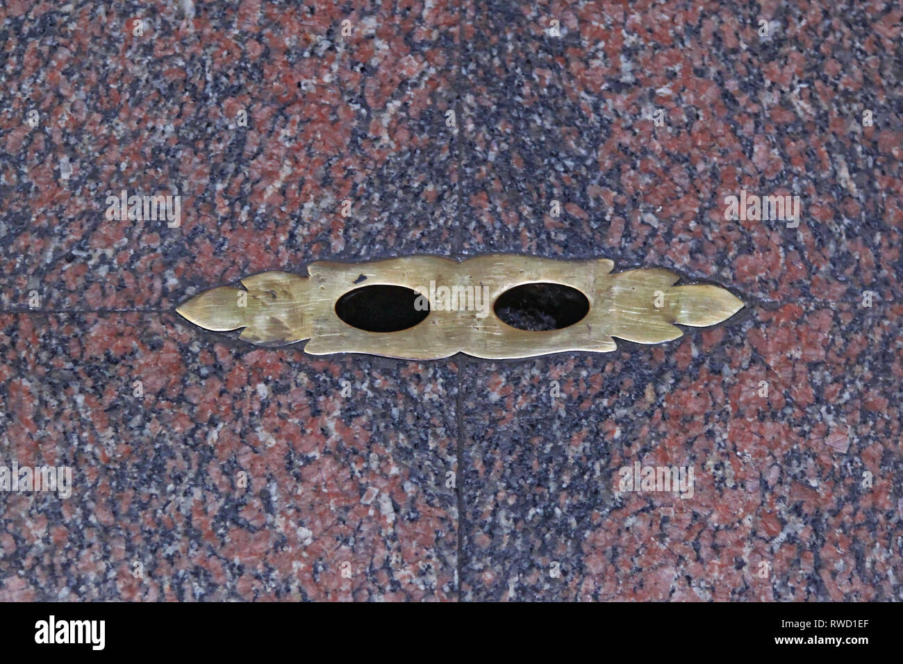 Two Holes Water Drain at Marble Floor in Pantheon Rome Stock Photo - Alamy