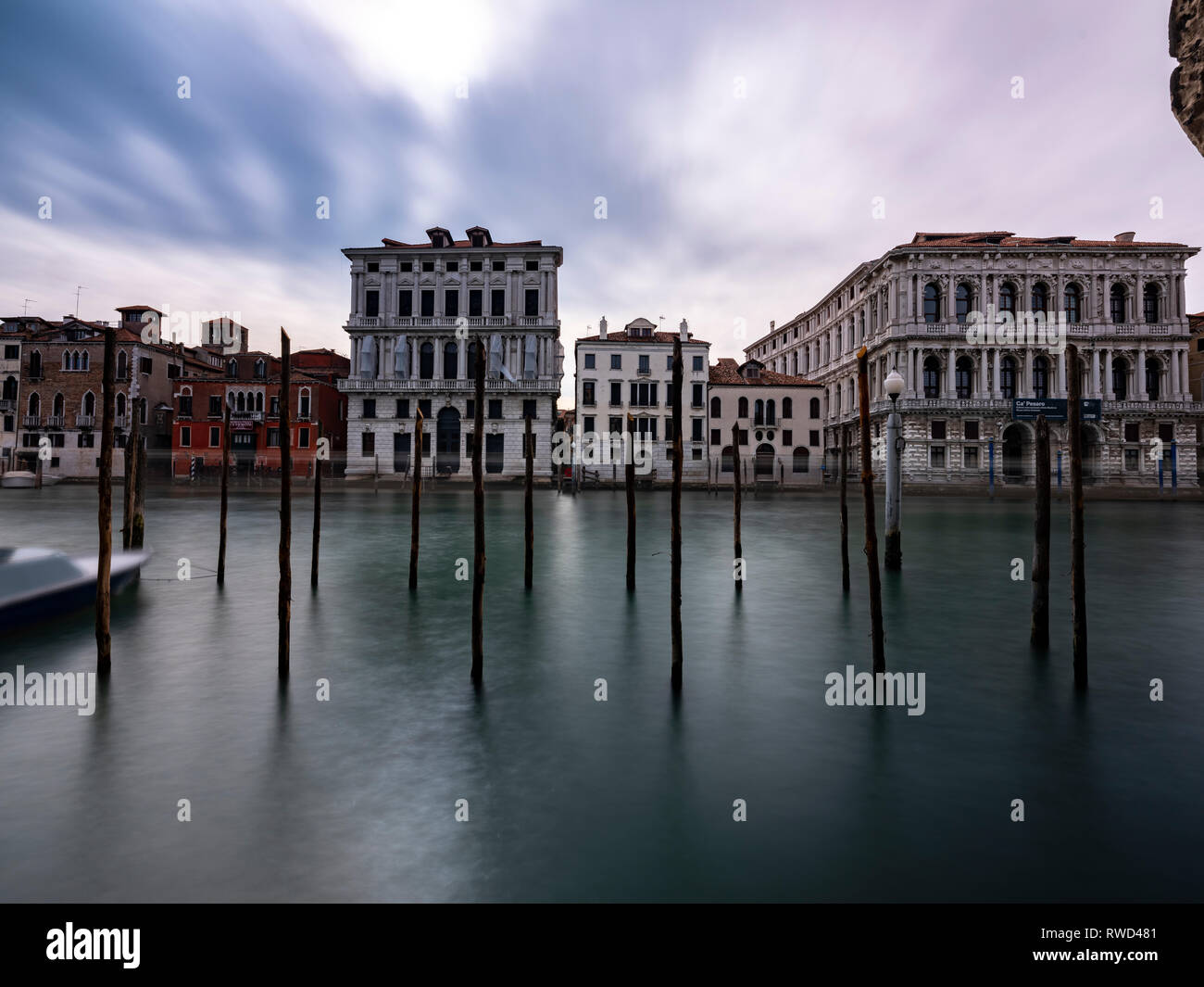Venice Grand Canal Stock Photo - Alamy