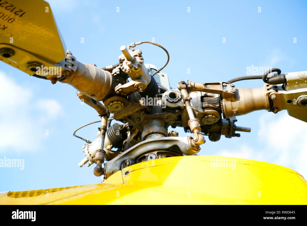 Helicopter engine close up hi-res stock photography and images - Alamy