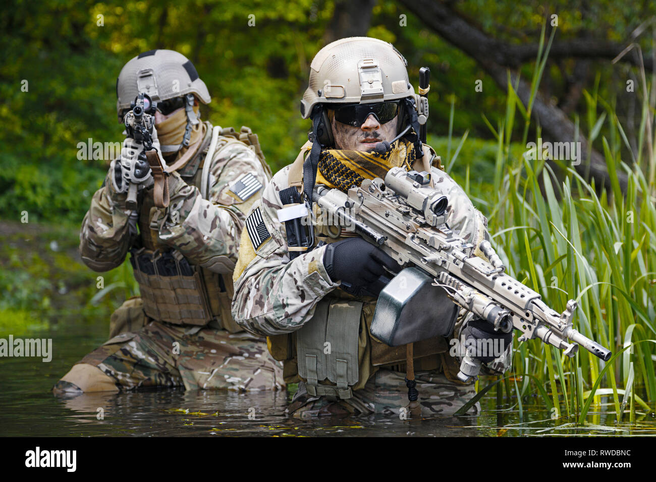 Green Beret Special Forces In Action