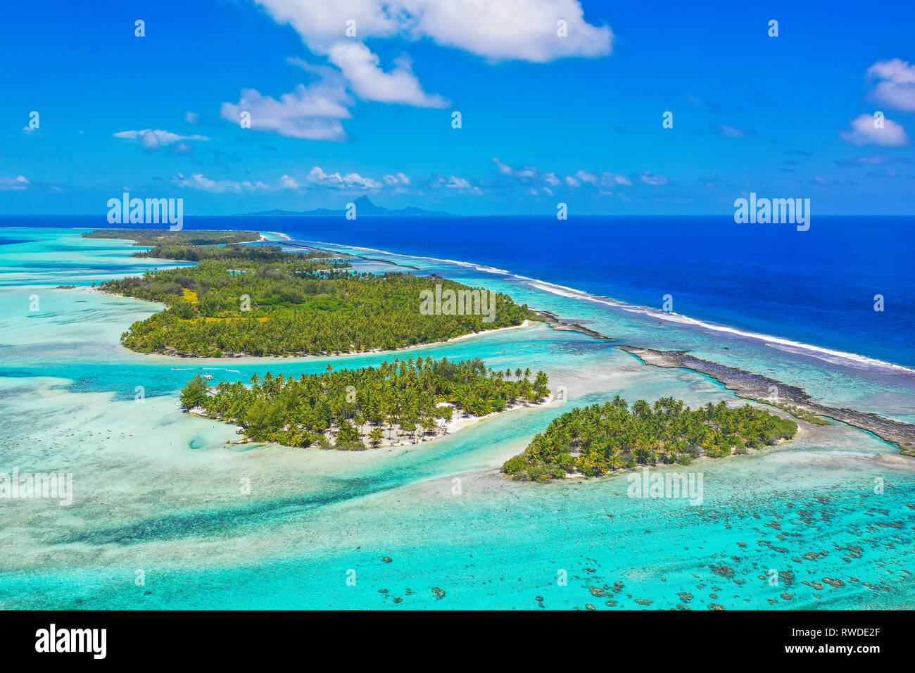Motu mahana, french polynesia hi-res stock photography and images - Alamy