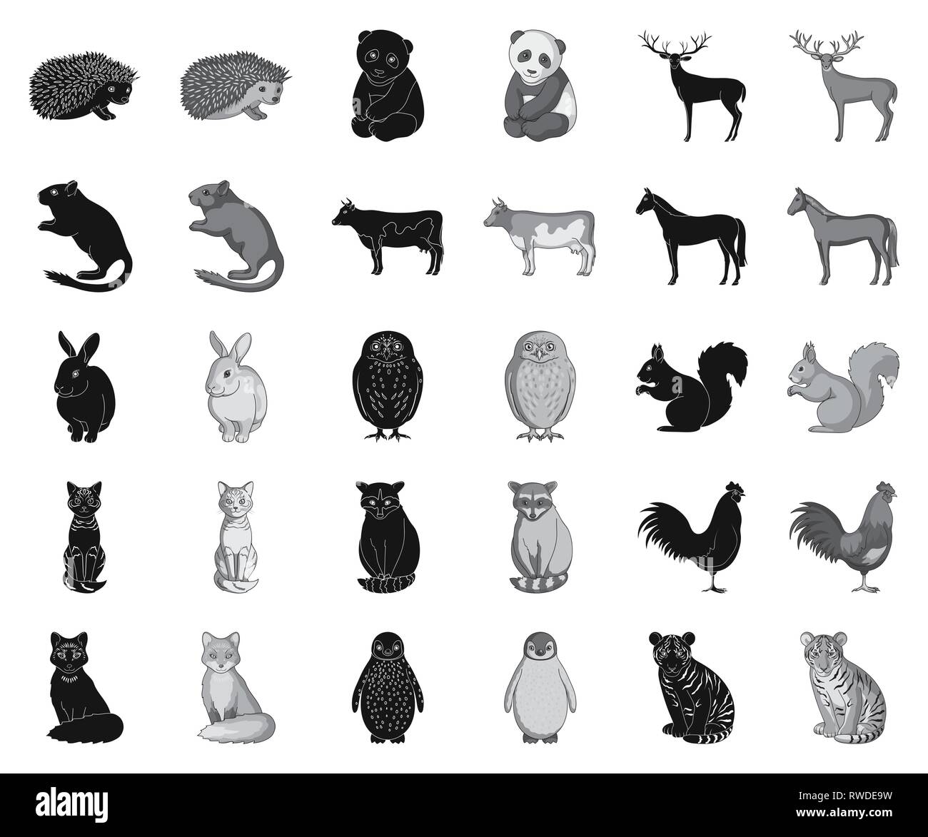 Gerbil logo vector hi-res stock photography and images - Alamy