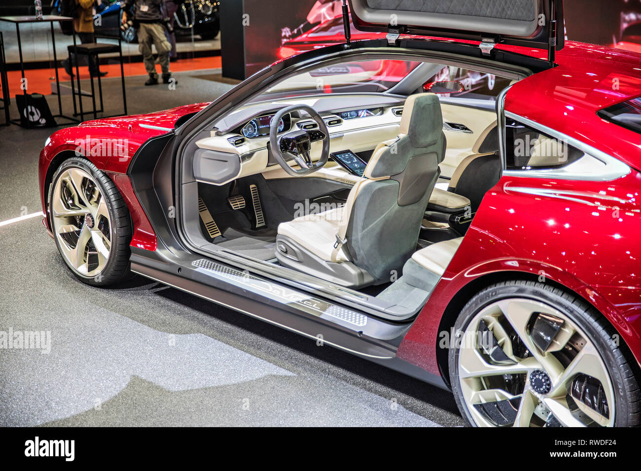 Concept car Italdesign DaVinci was presented at the 2019 Geneva ...