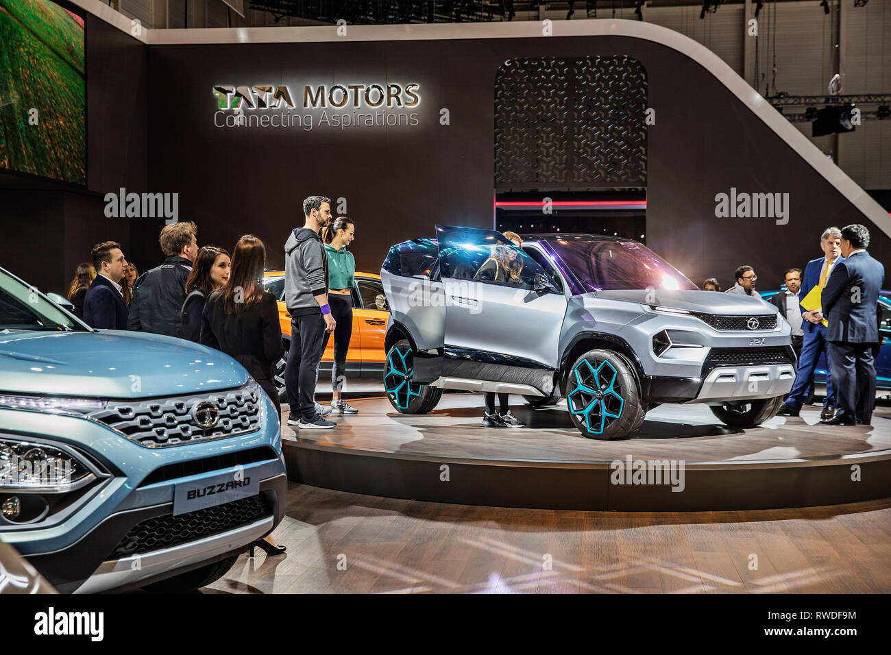 Tata H2X Concept, was presented at the 2019 Geneva International Motor ...