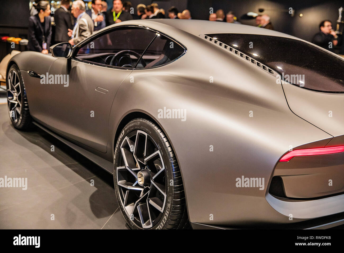 All-electric GT Piech Mark Zero was presented at the 2019 Geneva ...