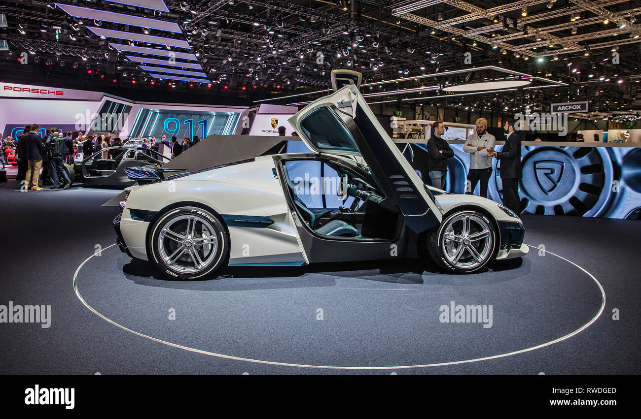 Croatian Electric SuperSport Rimac Concept Two was presented at the ...