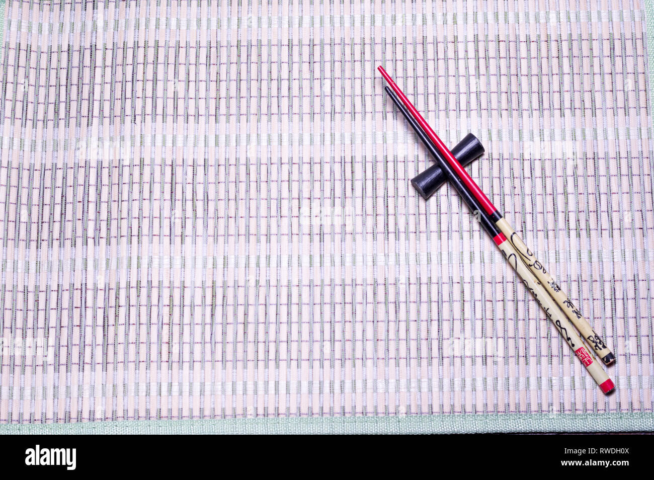 Bamboo mat. Texture and background of bamboo sticks. Food sticks Stock ...