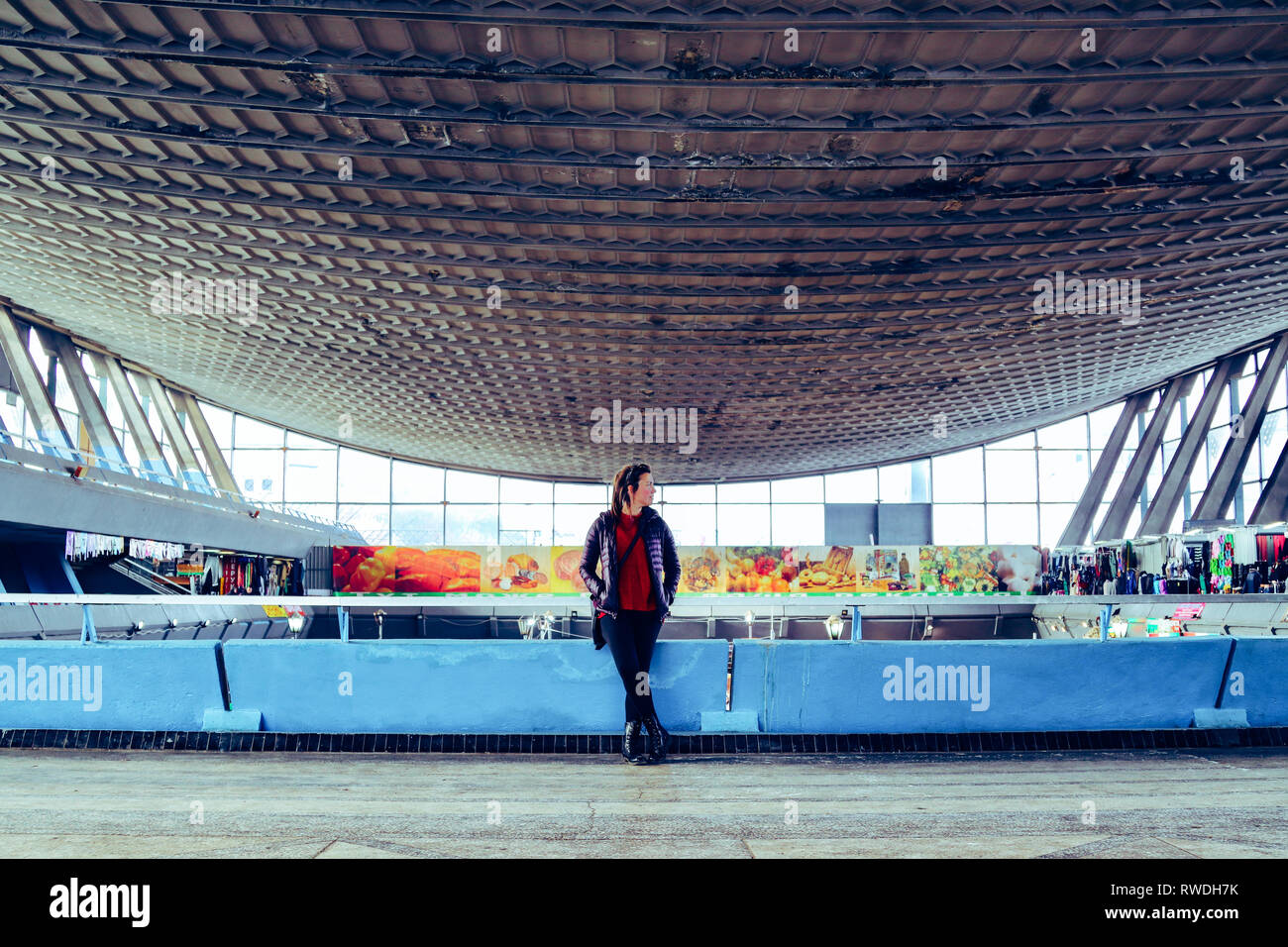 famous food market in kyiv Stock Photo - Alamy