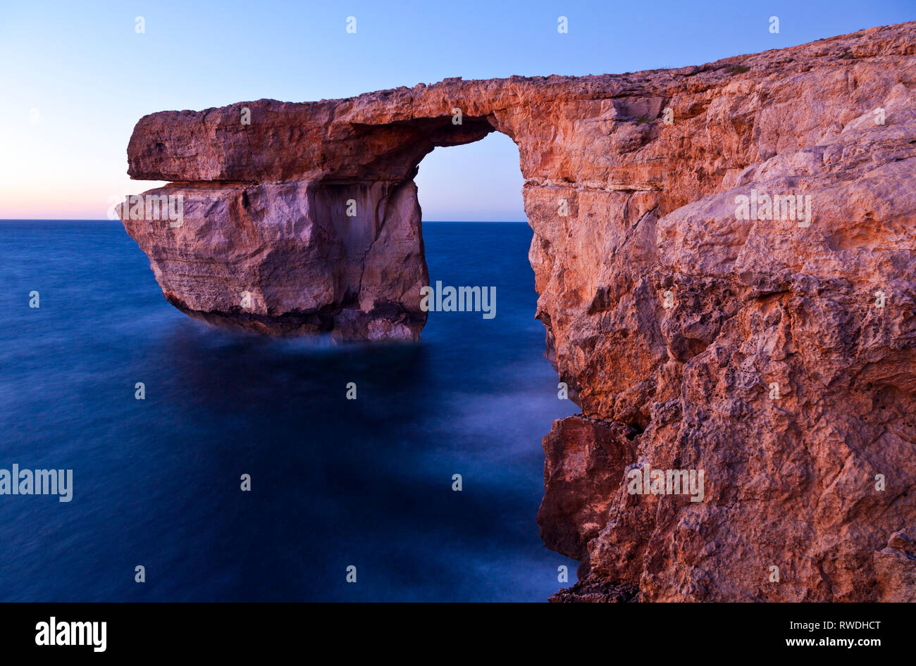 The Azure Window, Dwejra, Gozo Island, Malta, Europe Stock Photo - Alamy