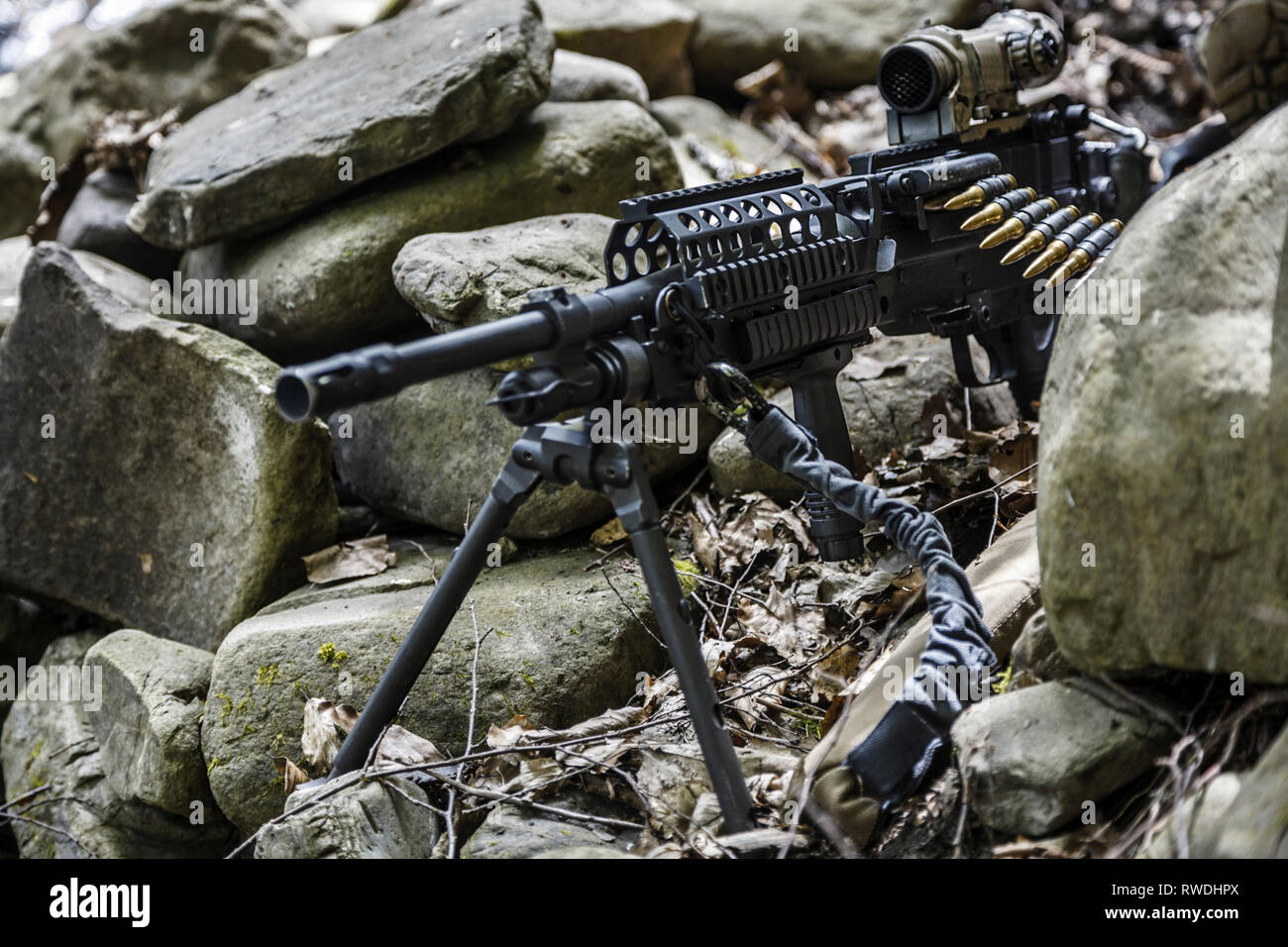 Army Machine Gun Gunner