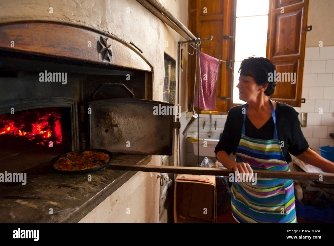Tal-Maxokk traditional baker, Nadur Village, Gozo Island, Malta, Europe ...