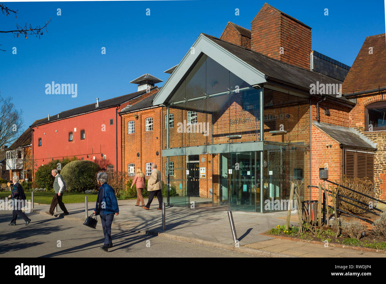 The Farnham Maltings, the museum, arts, theatre and community centre in ...