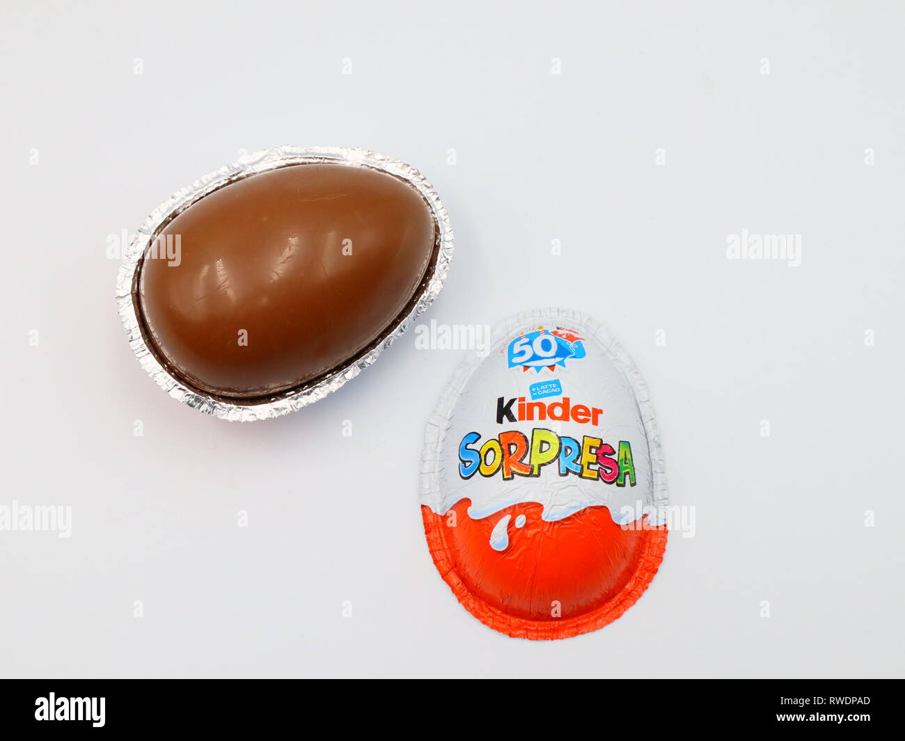Kinder Surprise Chocolate Eggs. Kinder Surprise is a brand of products ...