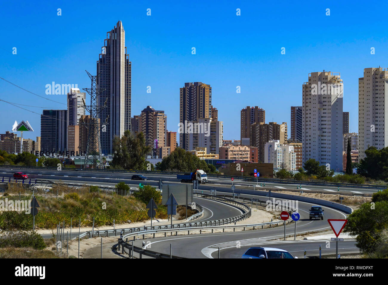 Benidorm tower hi-res stock photography and images - Alamy