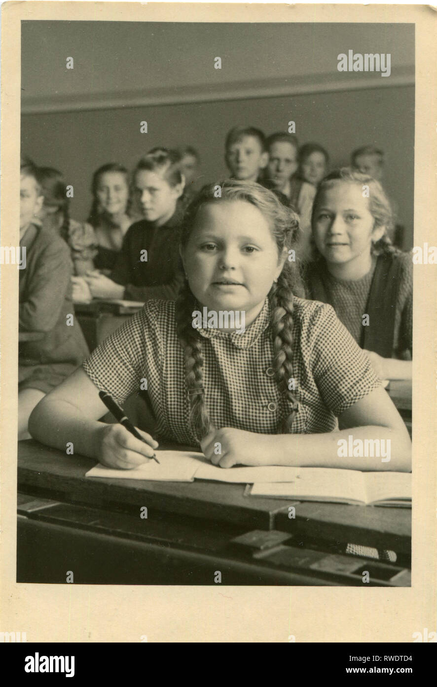 1960s school hi-res stock photography and images - Alamy