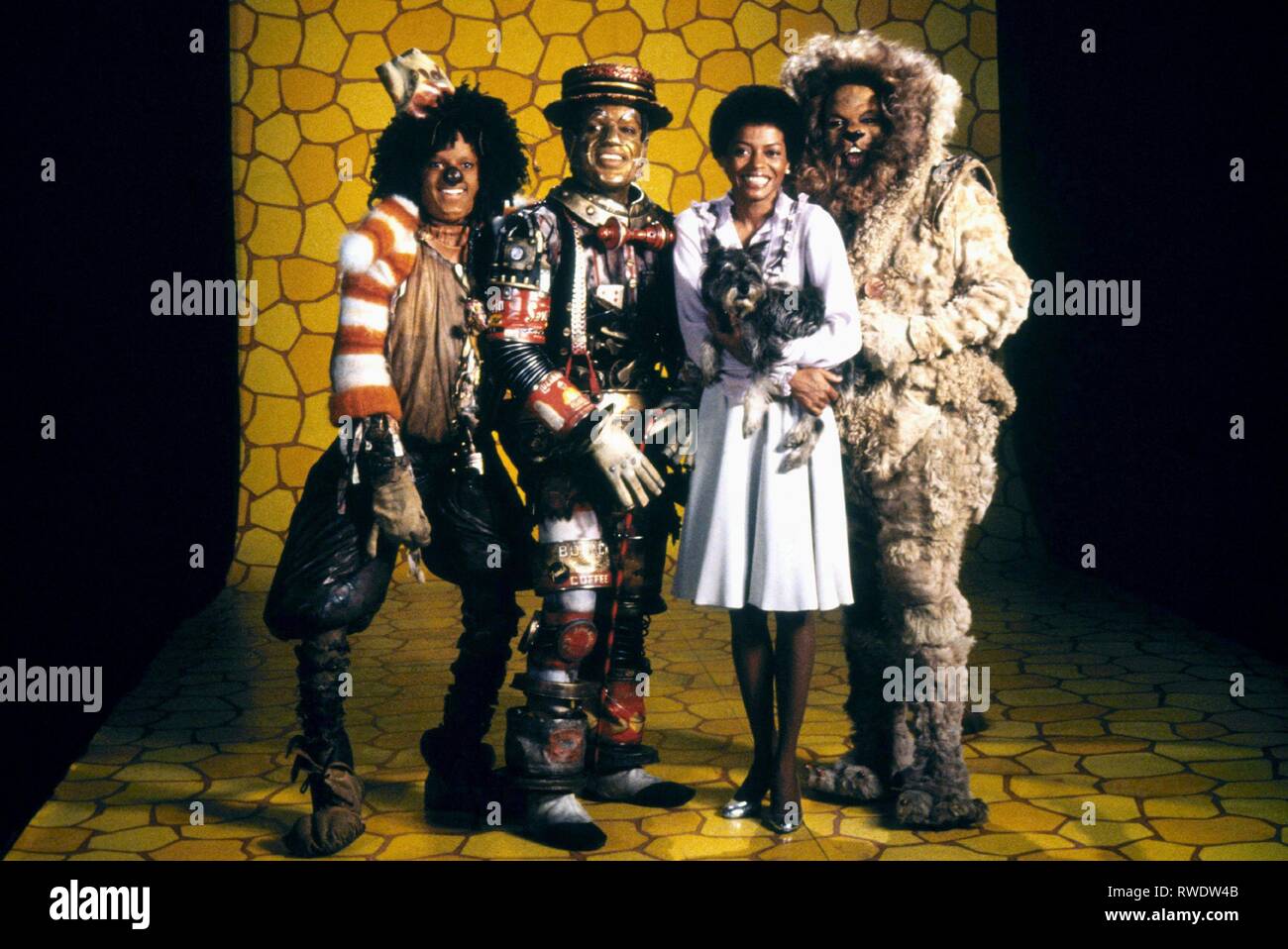 JACKSON,RUSSELL,ROSS,ROSS, THE WIZ, 1978 Stock Photo - Alamy