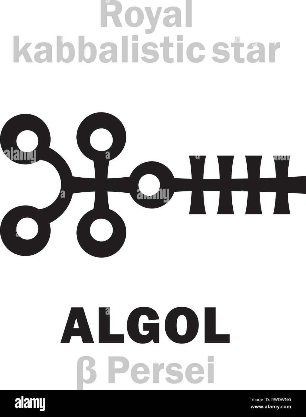 Constellation perseus algol hi-res stock photography and images - Alamy