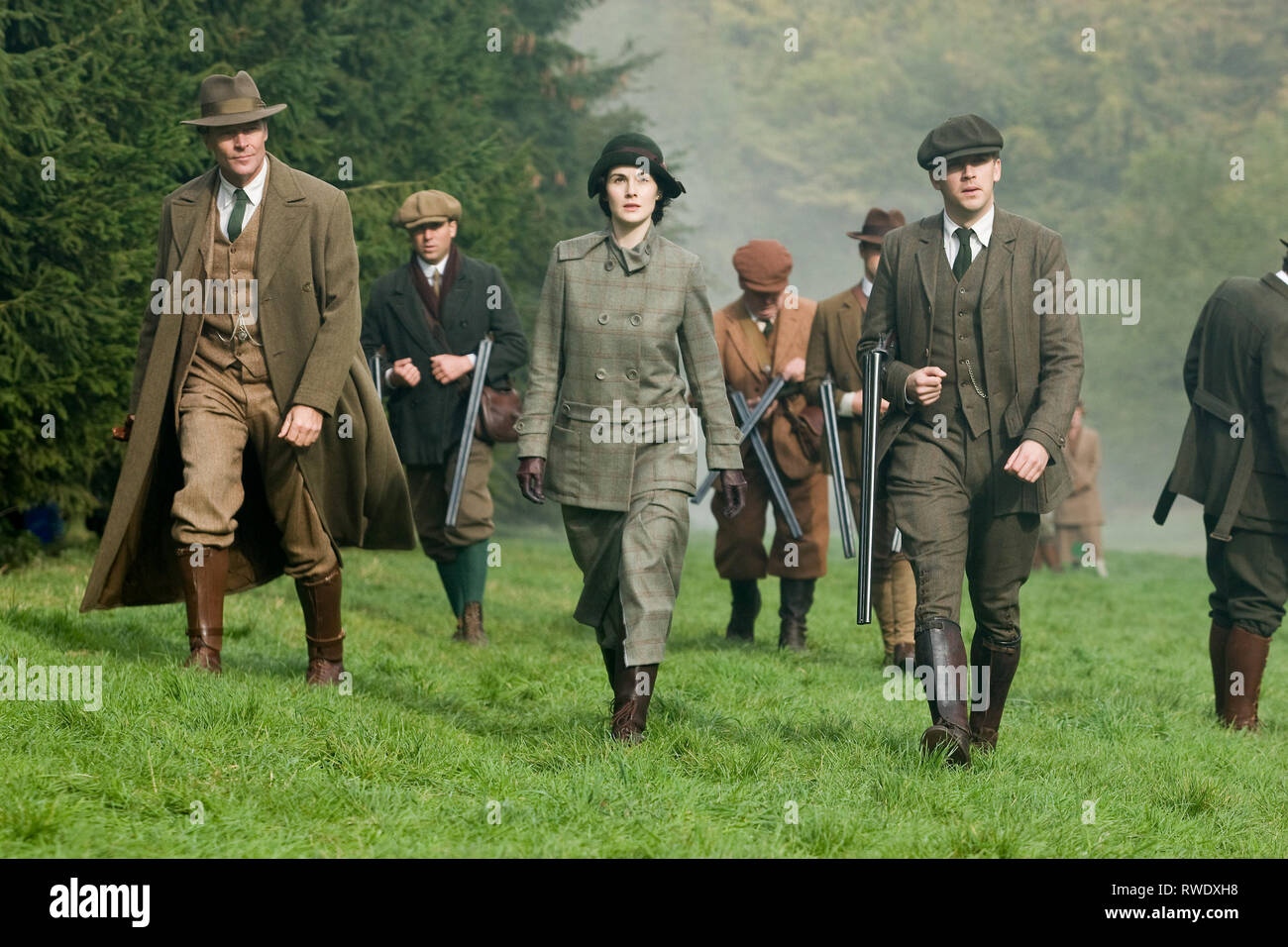 Michelle Dockery Downton Abbey High Resolution Stock Photography and ...