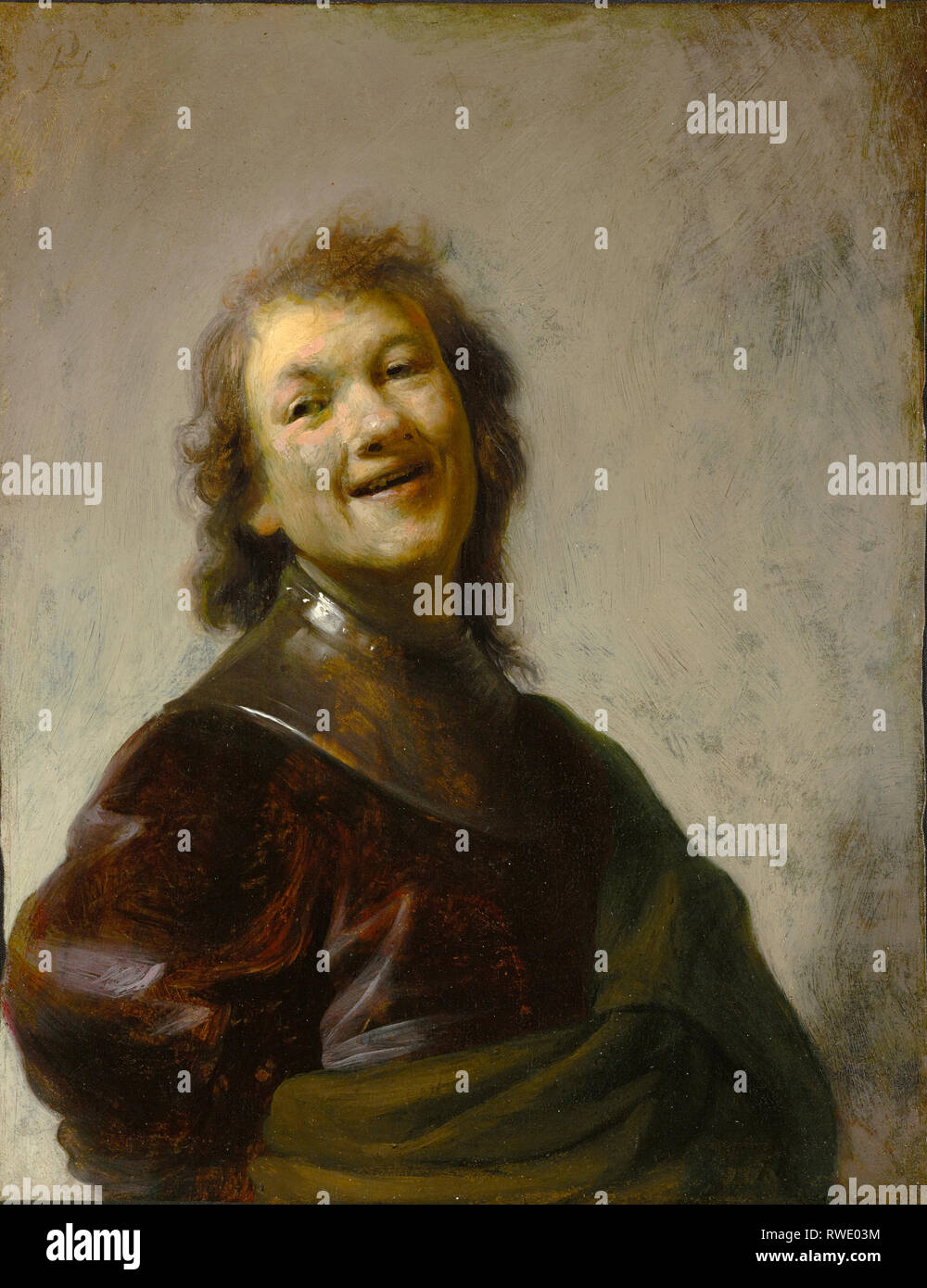Rembrandt Laughing; Rembrandt Harmensz. van Rijn (Dutch, 1606 - 1669 ...