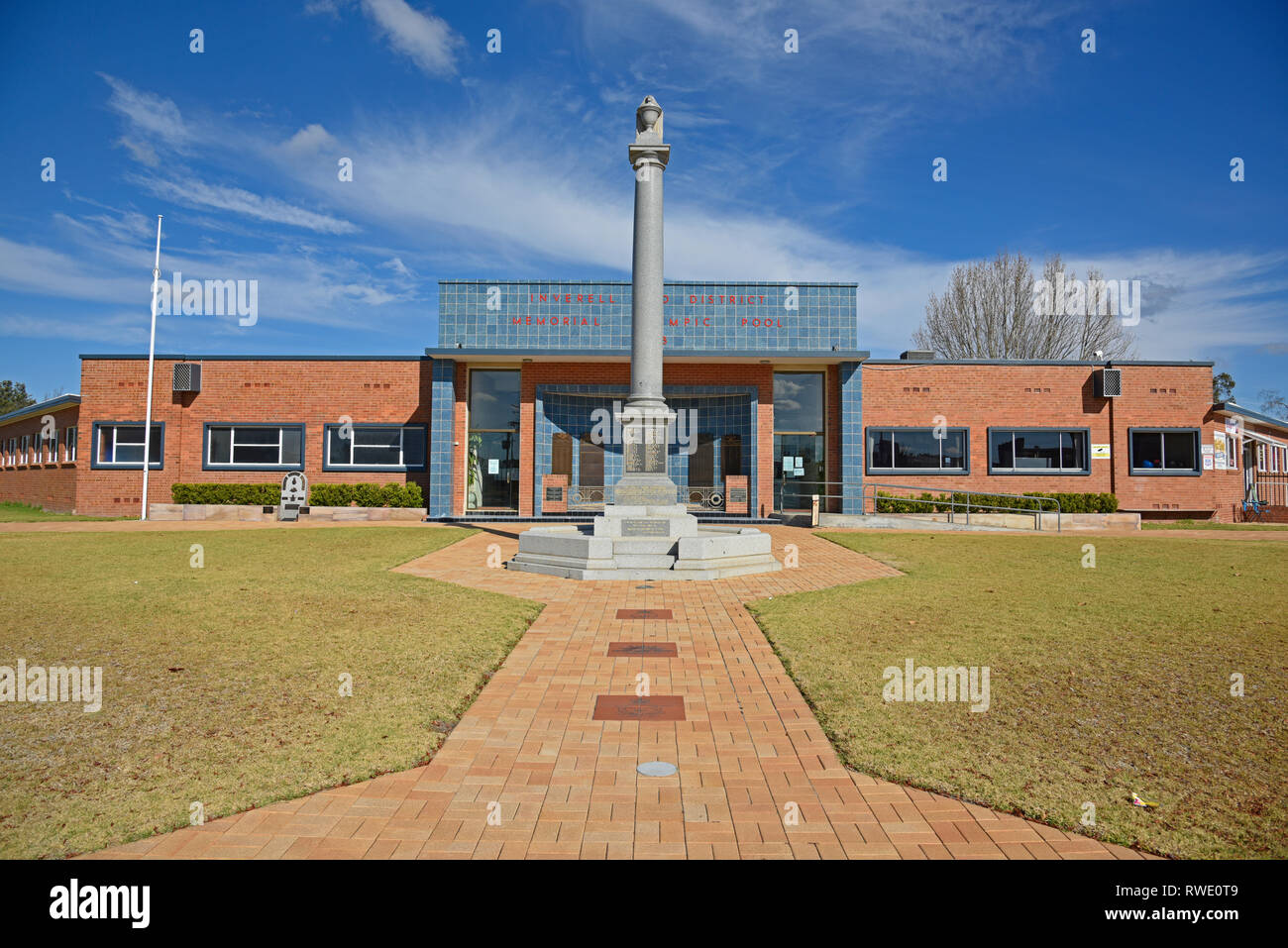 inverell and district memorial olympic pool at inverell in northern new ...