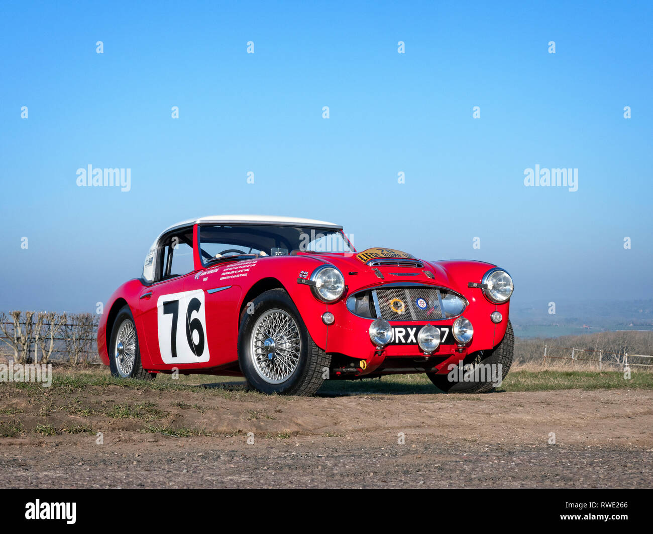1960 Austin Healey MK1 3000 Works Rally car (Pat Moss Ann Wisdom Stock ...