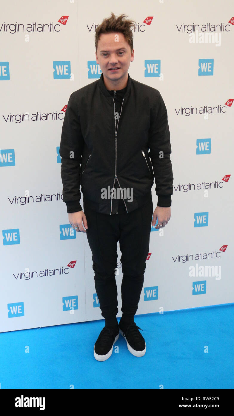 Connor Maynard arrives at WE Day UK at the SSE Arena in Wembley, London ...