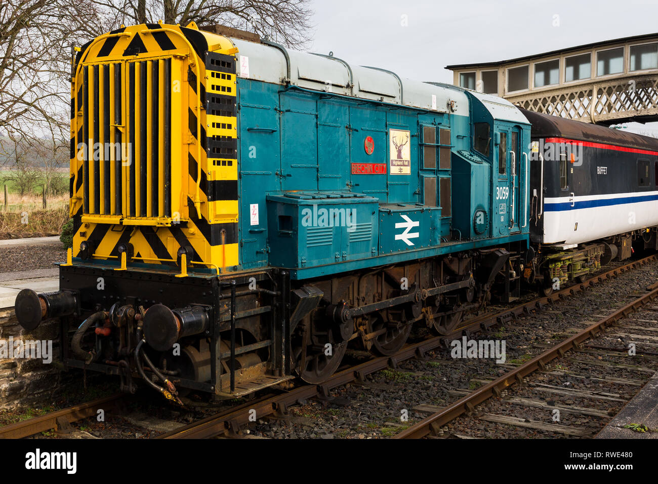 Class 08 diesel shunter hi-res stock photography and images - Alamy