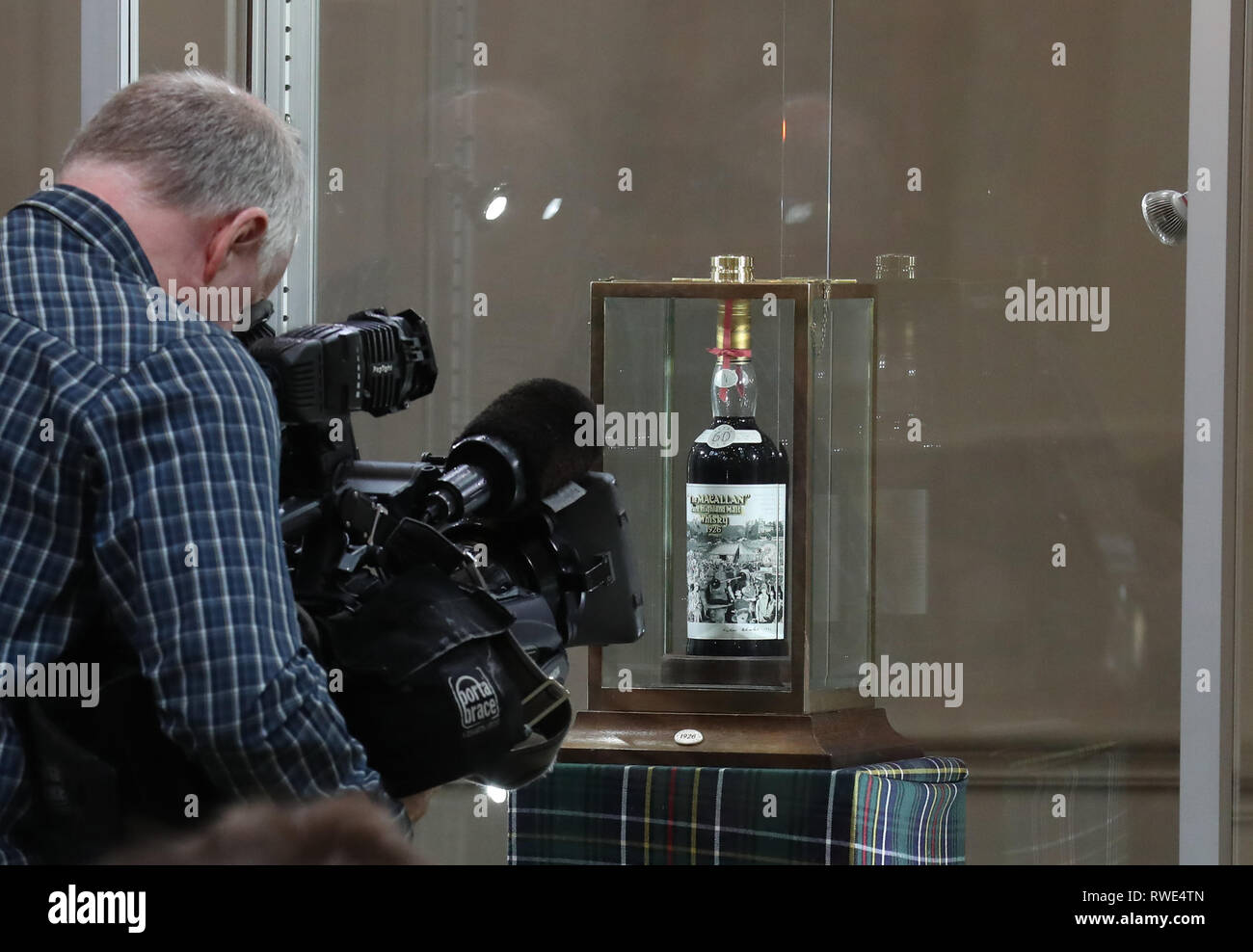 The 60-year-old Macallan whisky, with a rare Sir Peter Blake label ...