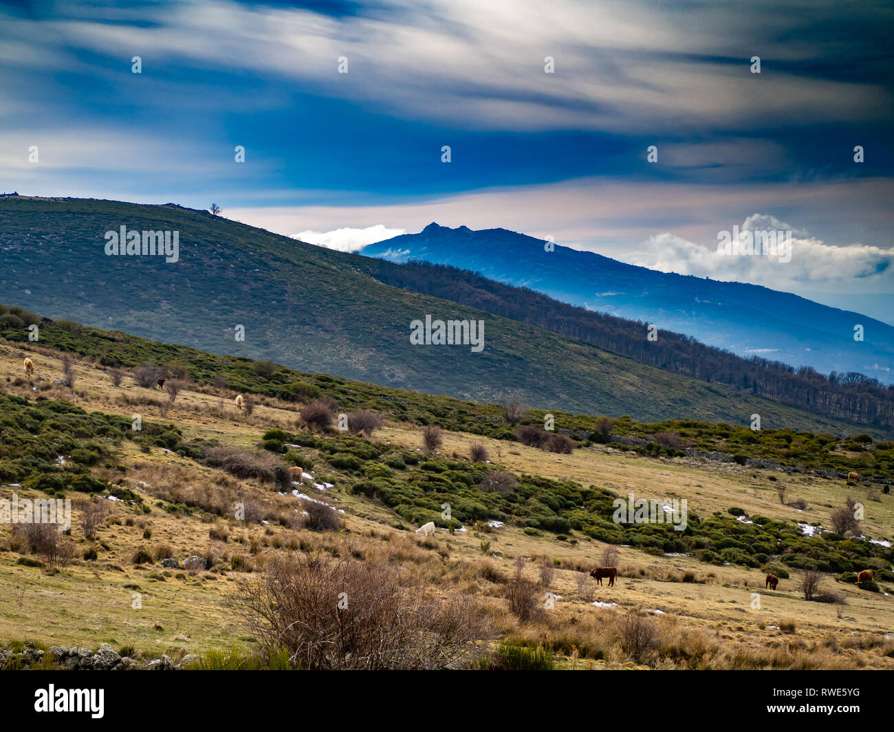 Aerial shoot mountain landscape hi-res stock photography and images - Alamy
