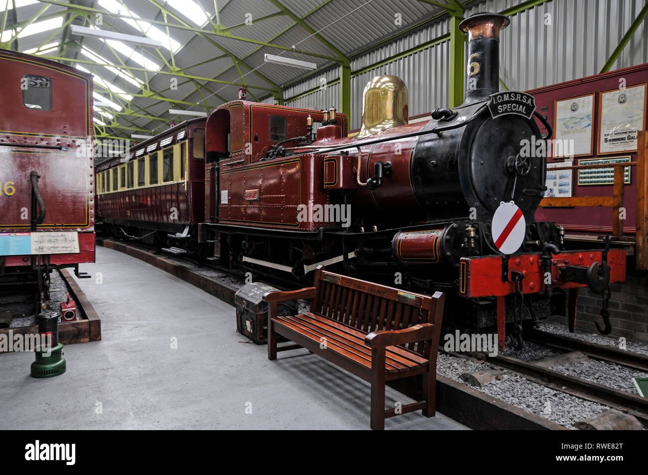 Isle Of Man Steam Railway High Resolution Stock Photography and Images ...