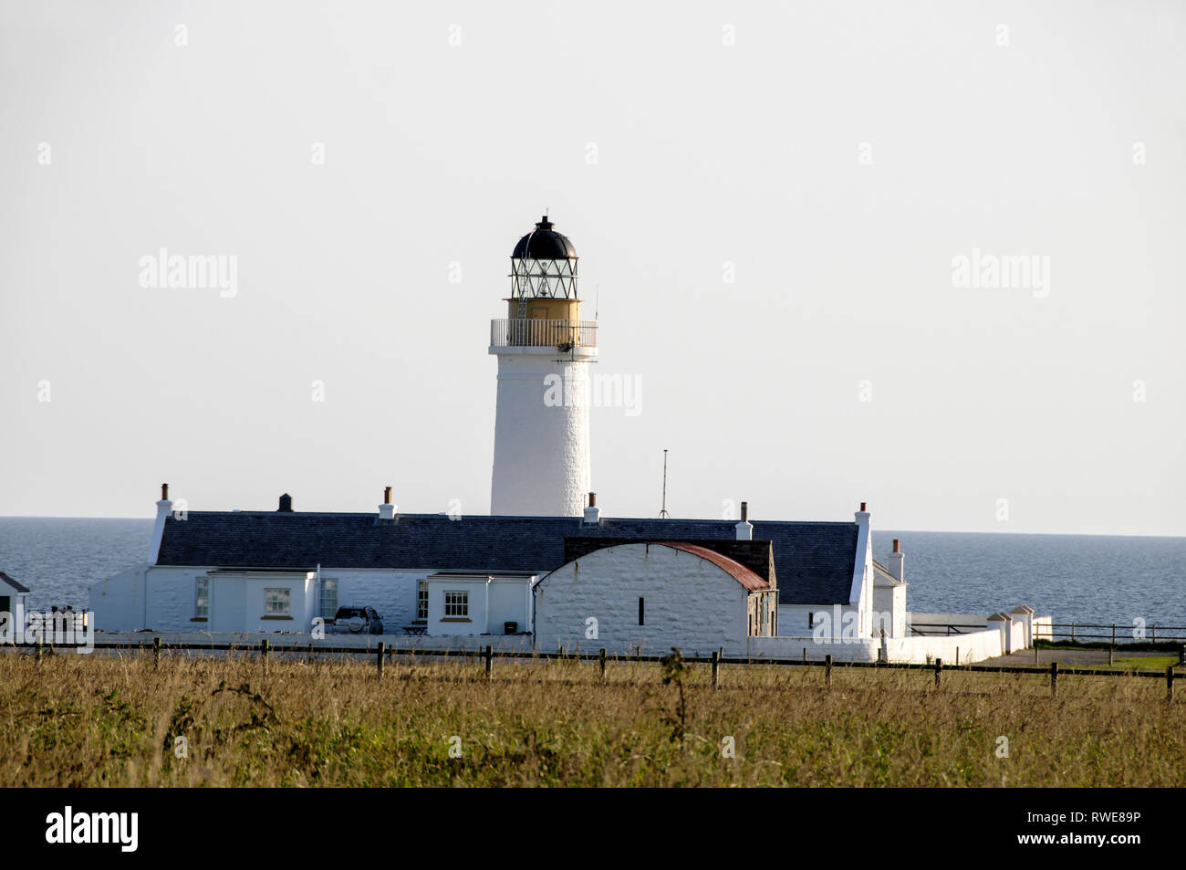 The Langness Lighthouse at Dreswick Point is the southernmost point of ...