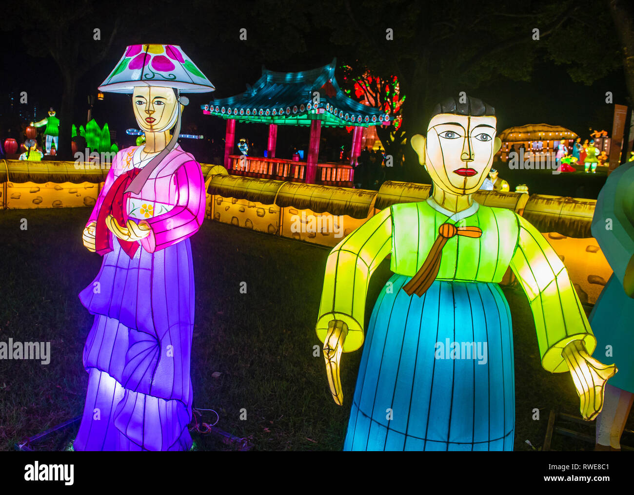 Jinju lantern festival hi-res stock photography and images - Alamy