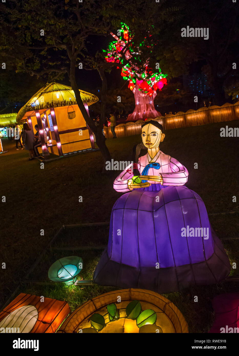 Jinju lantern festival hi-res stock photography and images - Alamy