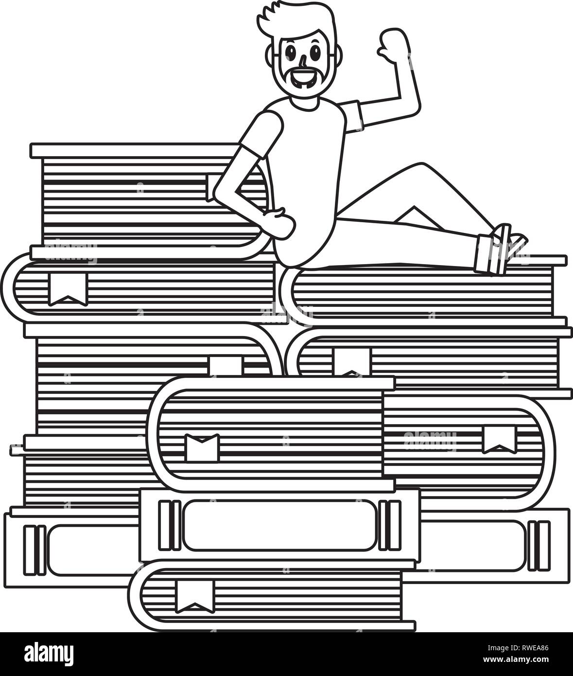 education man cartoon Stock Vector Image & Art - Alamy