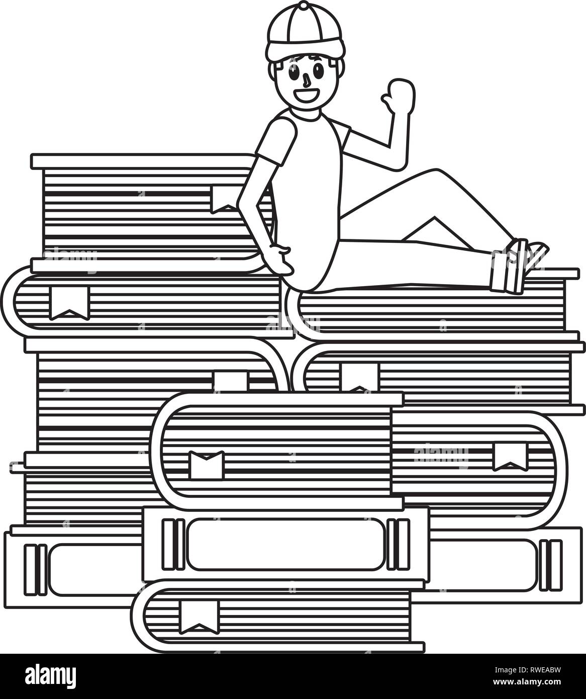 education man cartoon Stock Vector Image & Art - Alamy