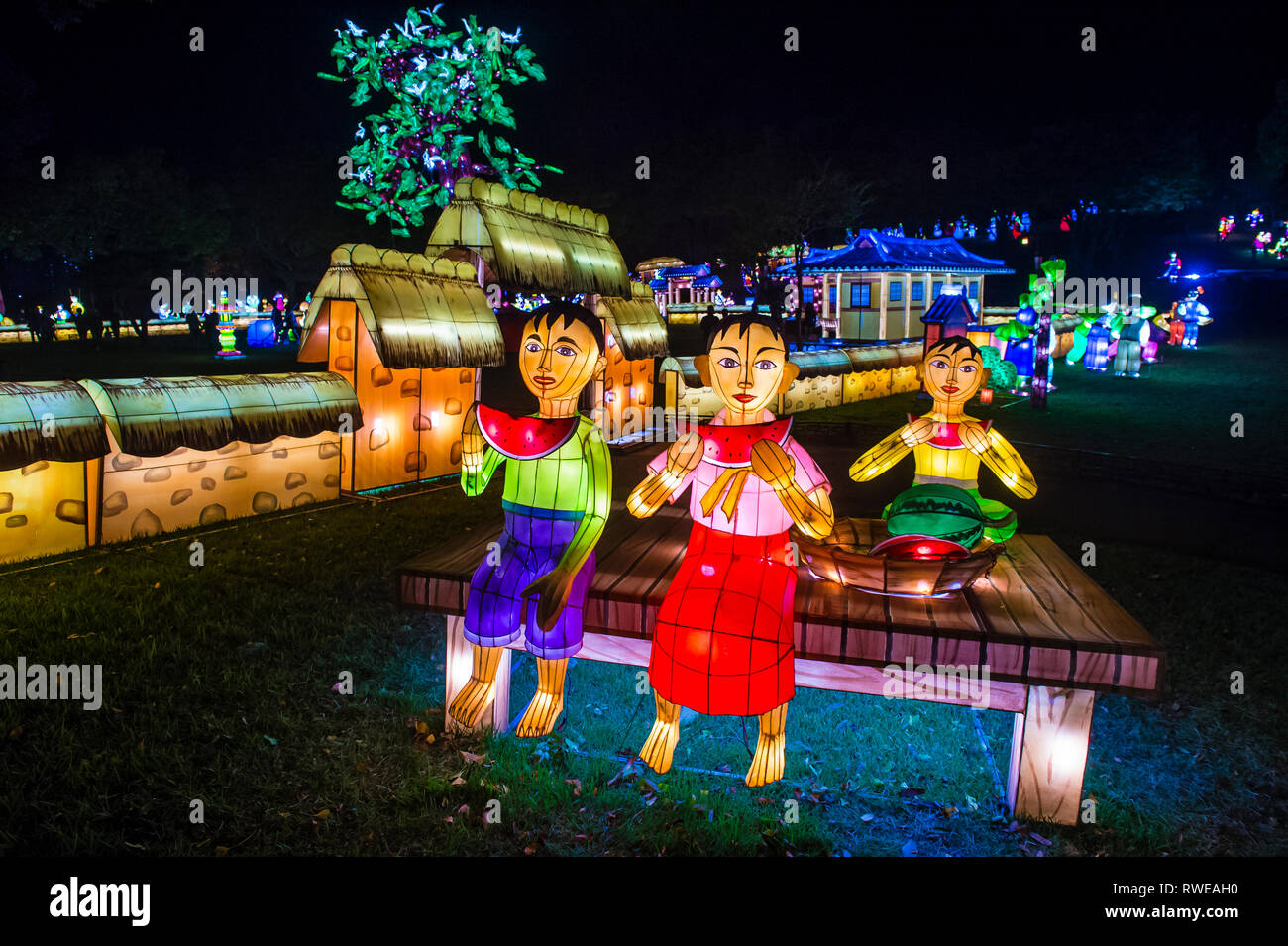Jinju lantern festival hi-res stock photography and images - Alamy