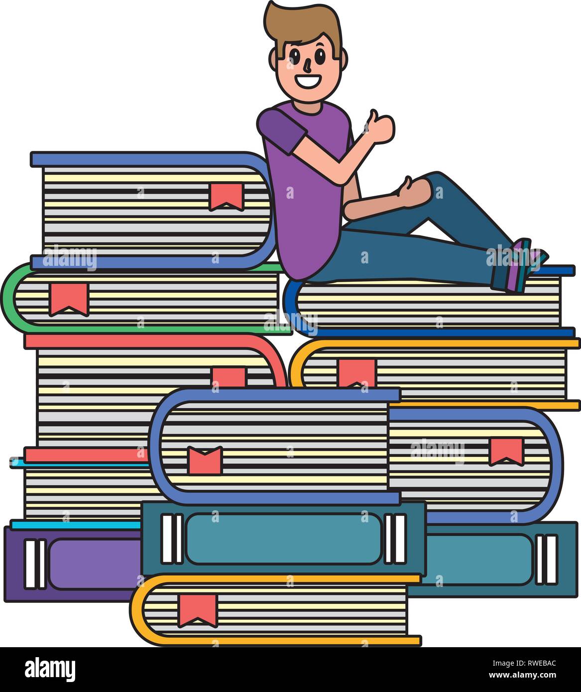 education man cartoon Stock Vector Image & Art - Alamy