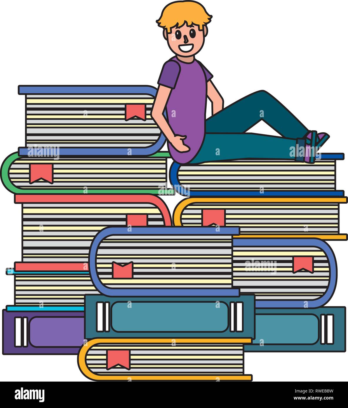 education man cartoon Stock Vector Image & Art - Alamy