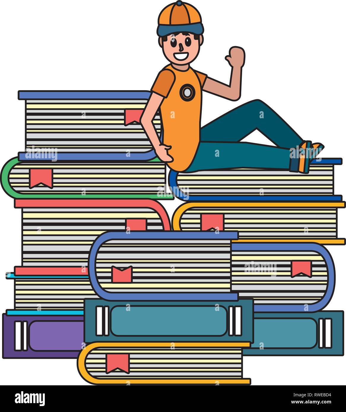 education man cartoon Stock Vector Image & Art - Alamy