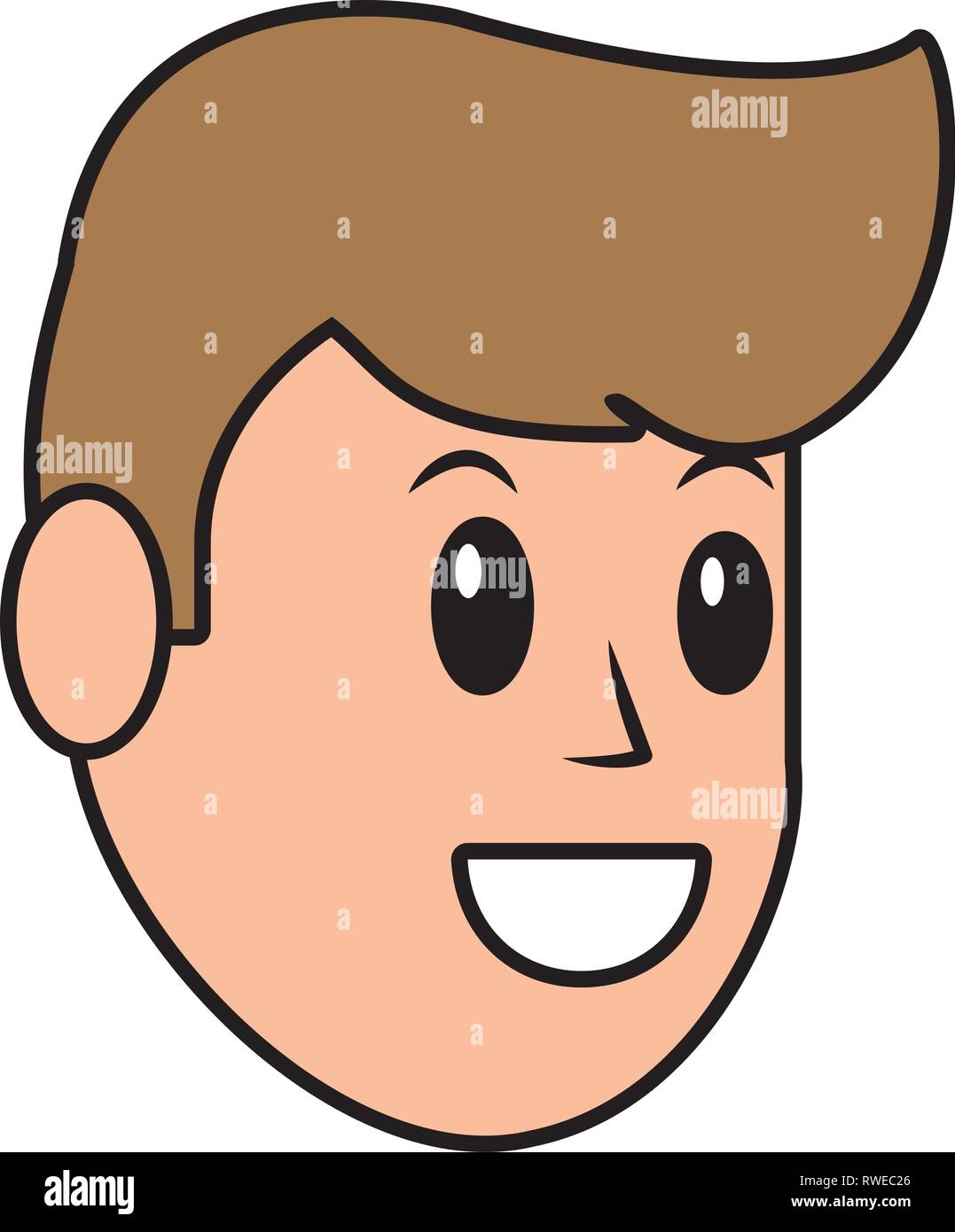 man face cartoon Stock Vector Image & Art - Alamy
