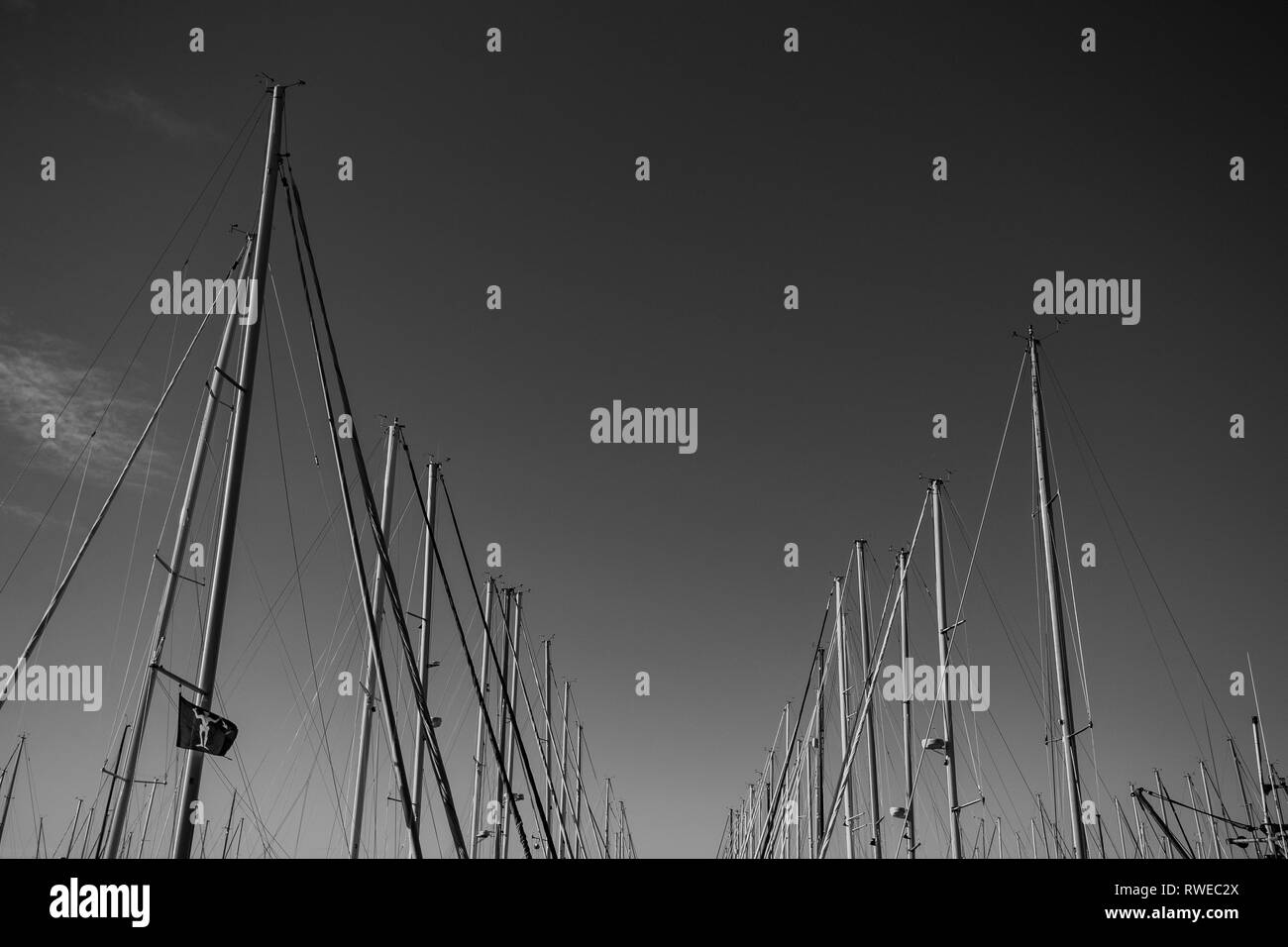 Seattle Oregon Sailing Boats on Puget Sound Stock Photo - Alamy