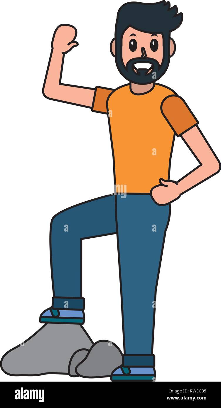 man body cartoon Stock Vector Image & Art - Alamy