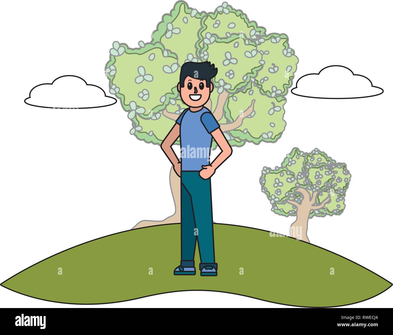 man body cartoon Stock Vector Image & Art - Alamy