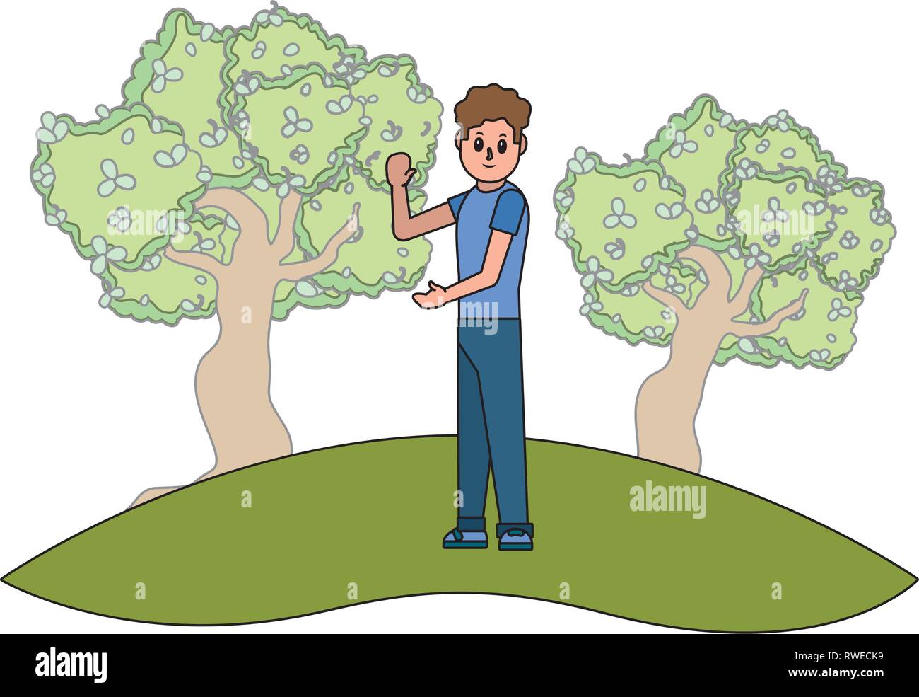 man body cartoon Stock Vector Image & Art - Alamy