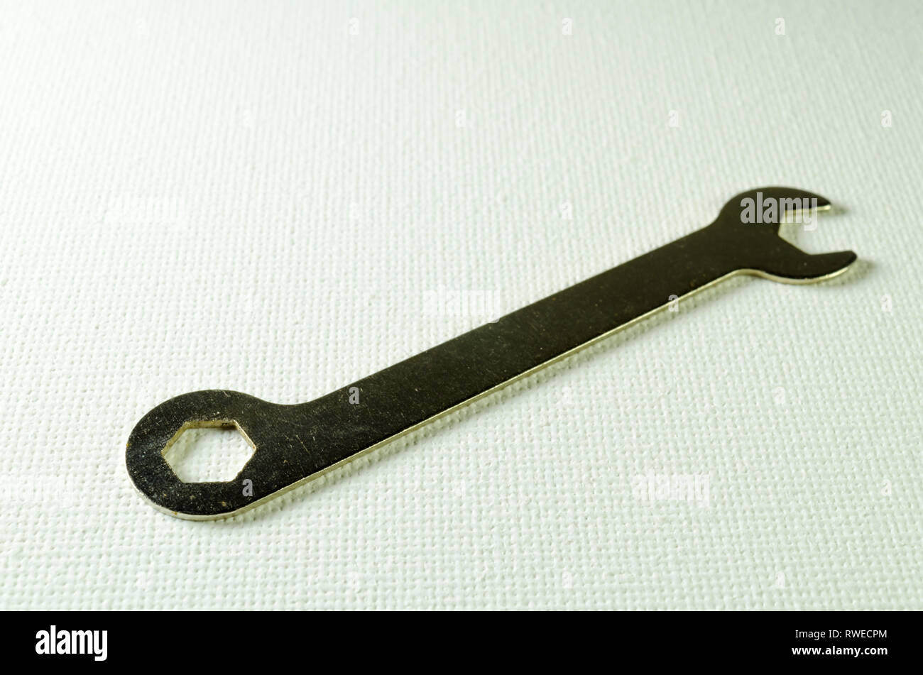 A Studio Photograph of a Combination Spanner Stock Photo - Alamy