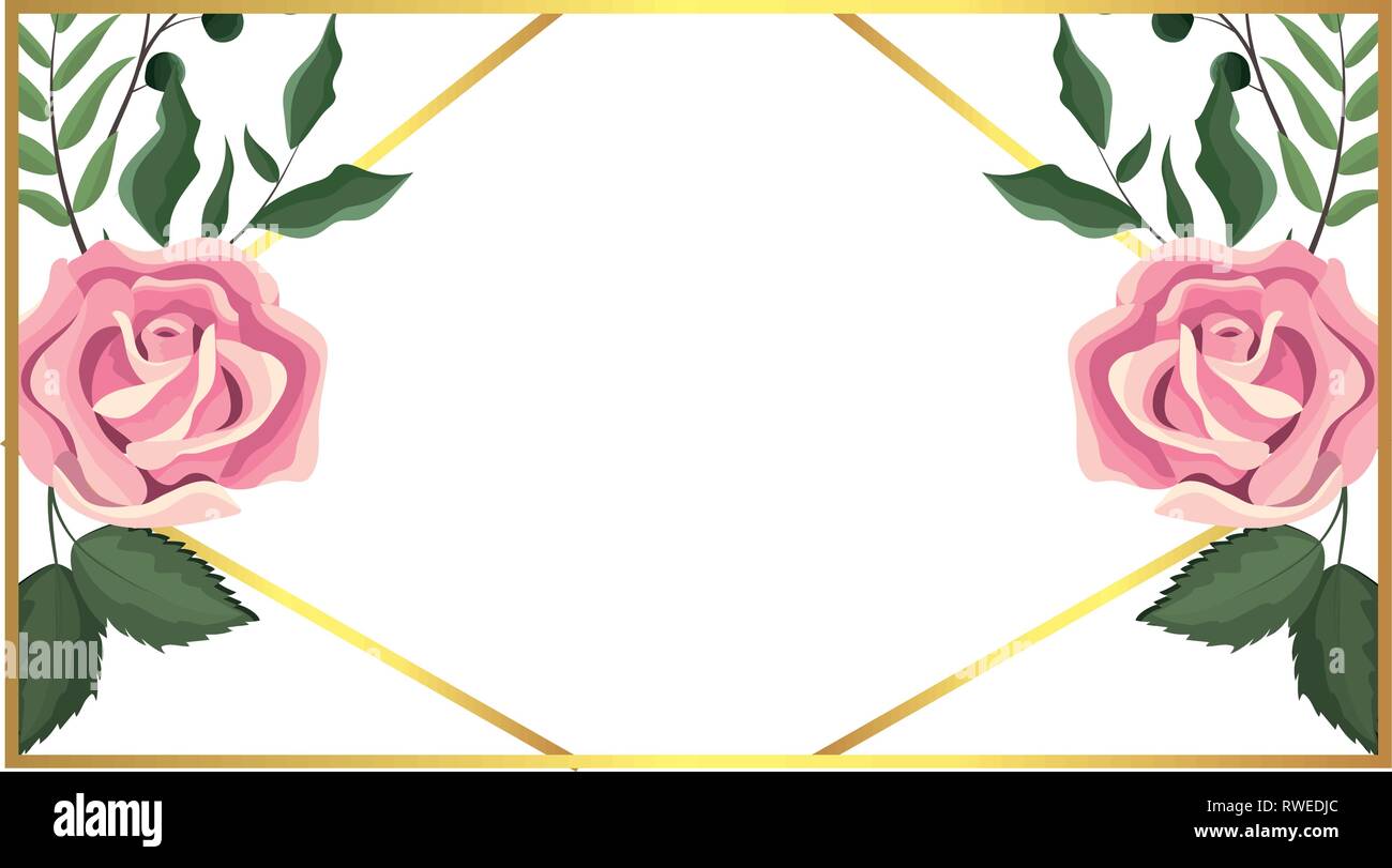 Spring floral frame Stock Vector Image & Art - Alamy