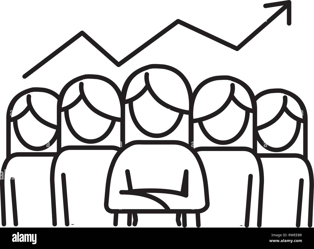 women pictogram cartoon Stock Vector Image & Art - Alamy