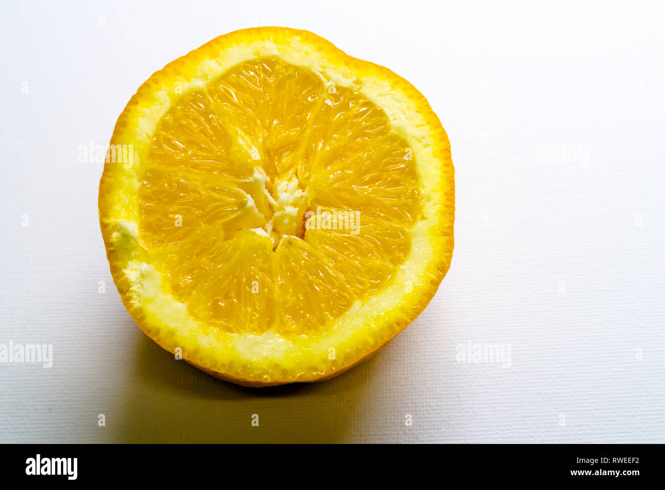 A Studio Photograph of an Orange Stock Photo - Alamy