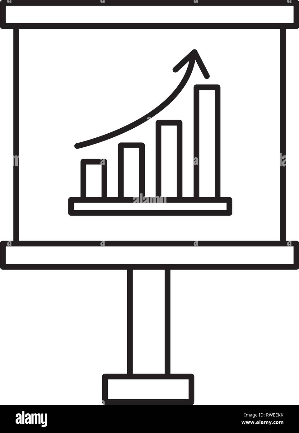 statistics graphics cartoon Stock Vector Image & Art - Alamy